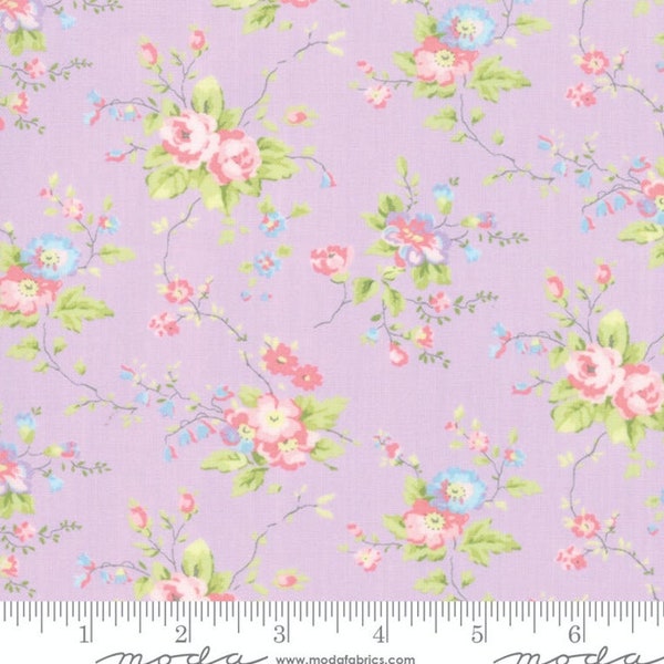 Lilac Floral Fabric - Etsy