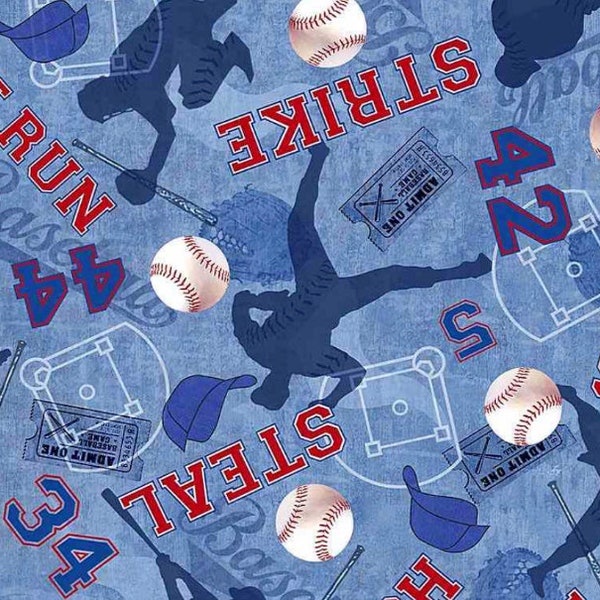 Baseball Fabric - Etsy