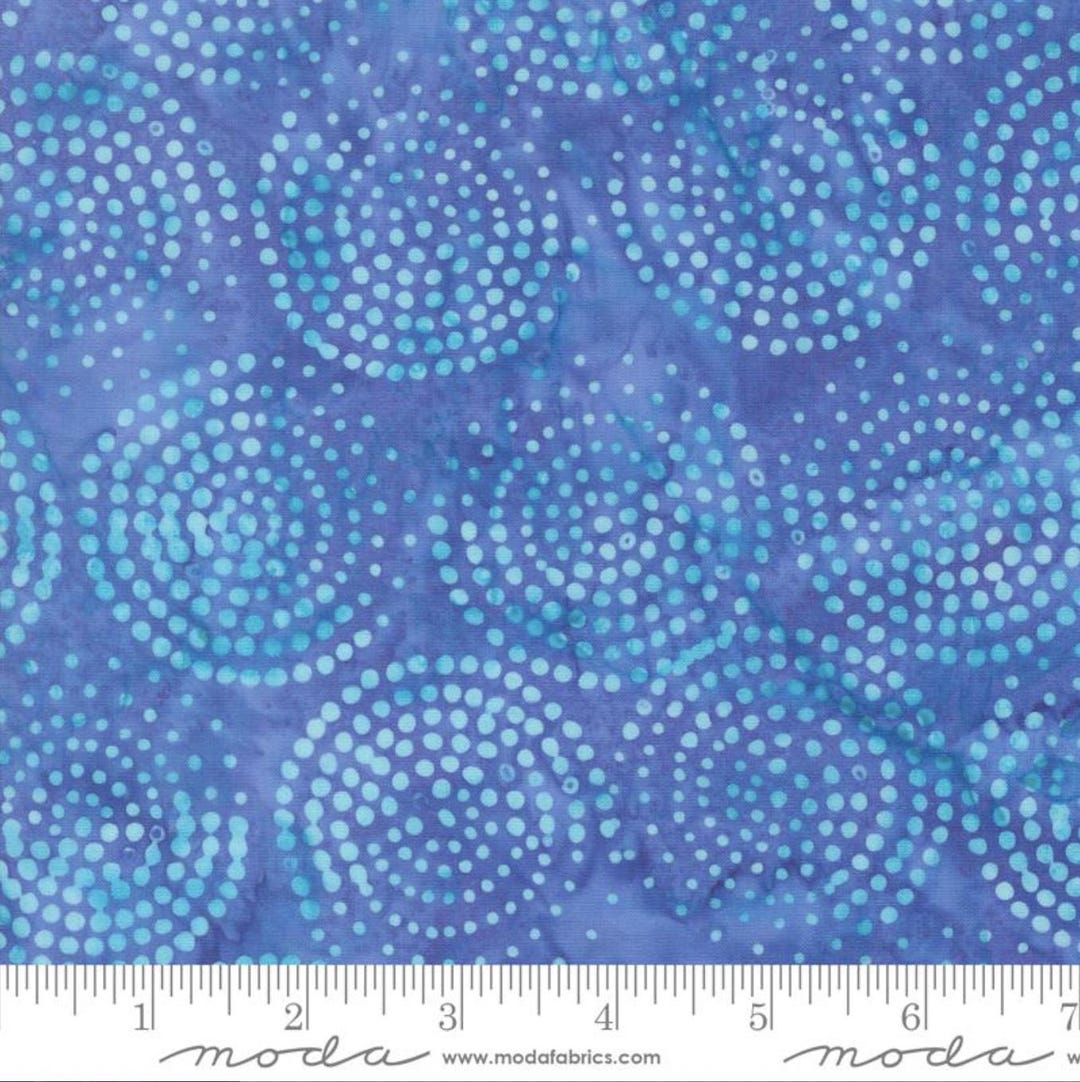 Echo Batiks – Ocean Swirl Fabric by Moda | 100% Cotton Batik | 4369-27 ...