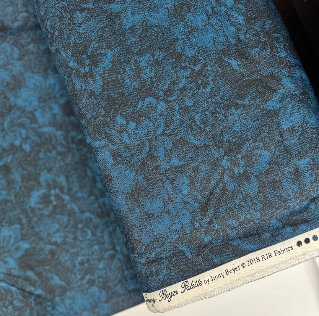 Jinny Beyer Palette - Tapestry Teal - Cotton Fabric - Etsy