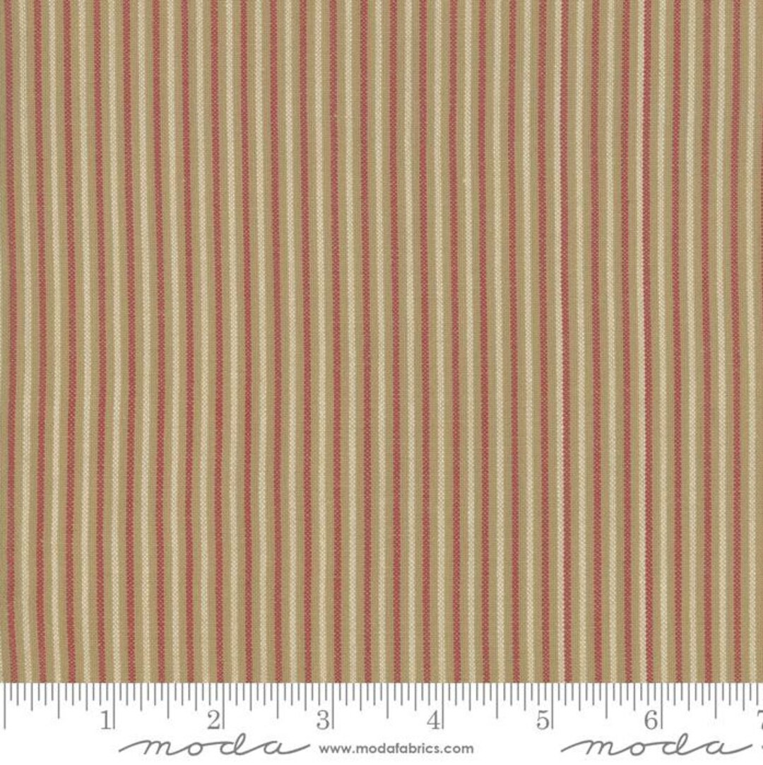 Northport Silky Wovens - Stripe Tan Fabric by Minick & Simpson - Woven ...