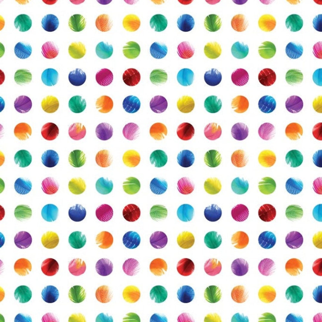 Gradients Multi - Dots - Digital Print - Cotton Fabric - Etsy