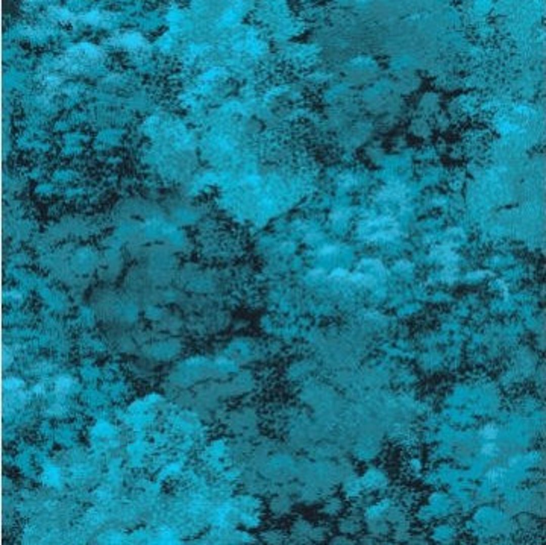 Aruba - Shrub Azure Fabric by Jinny Beyer - Cotton Fabric - Etsy