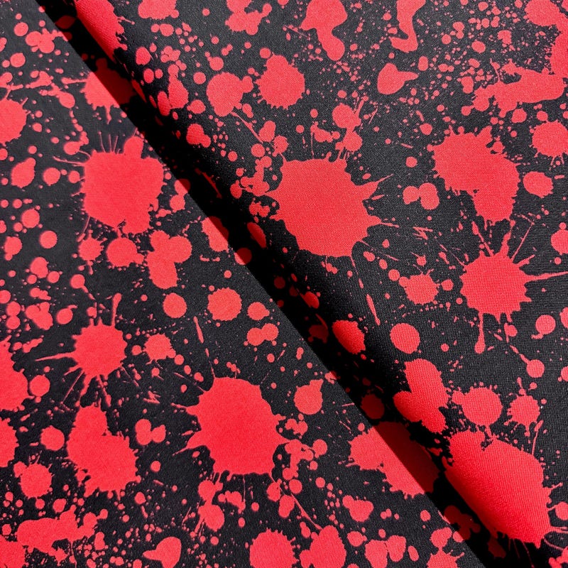 Paint Splatter Fabric - Etsy