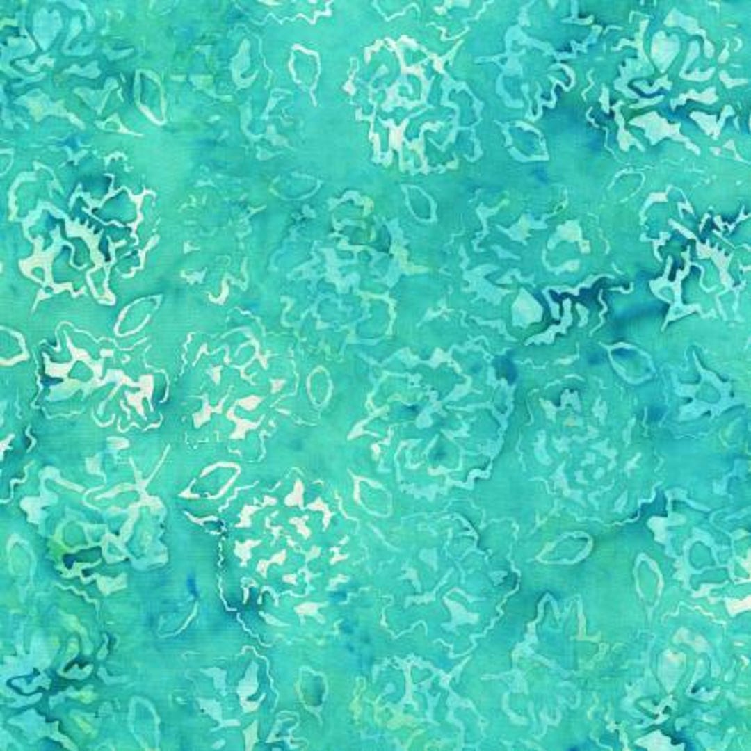 Blossom Batiks - Sakura - Violets - Garden Pond Batik by Flaurie and ...