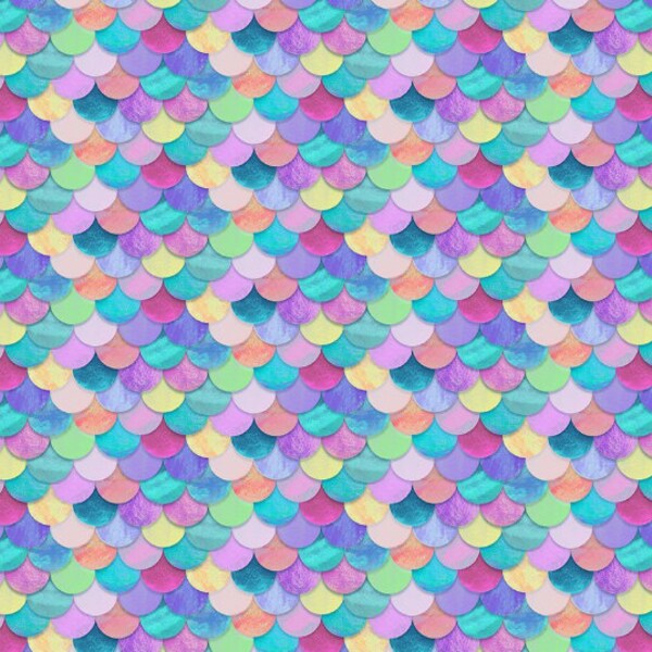 Mermaid Fabric - Etsy