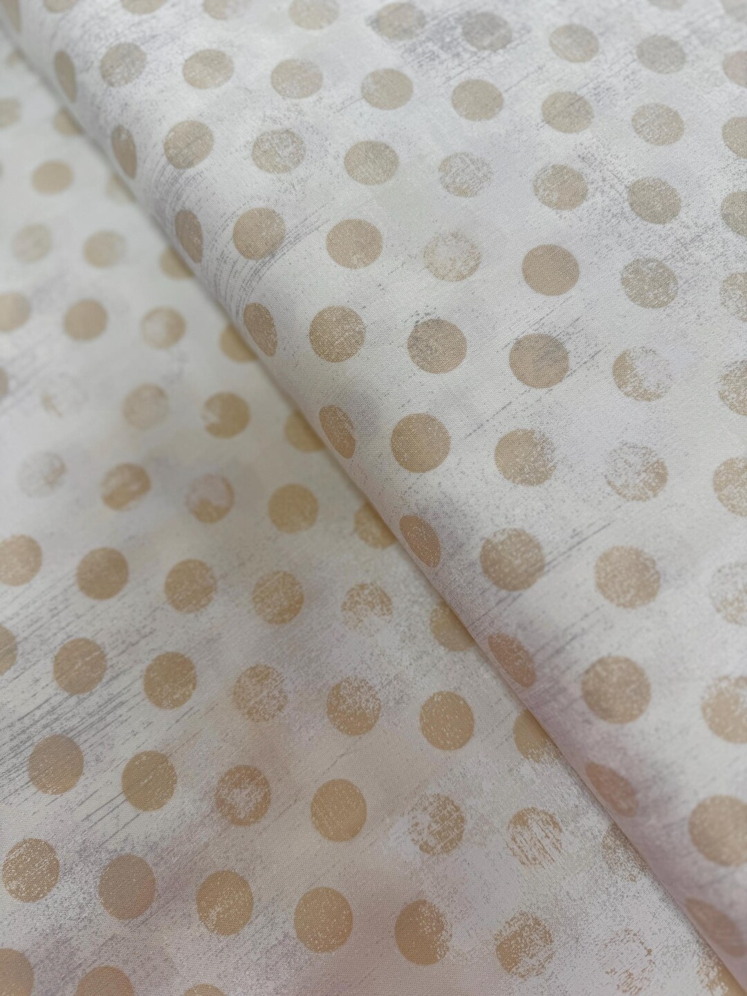 Grunge Hits the Spot - Vanilla Fabric by Basicgrey - Cotton Fabric - Etsy