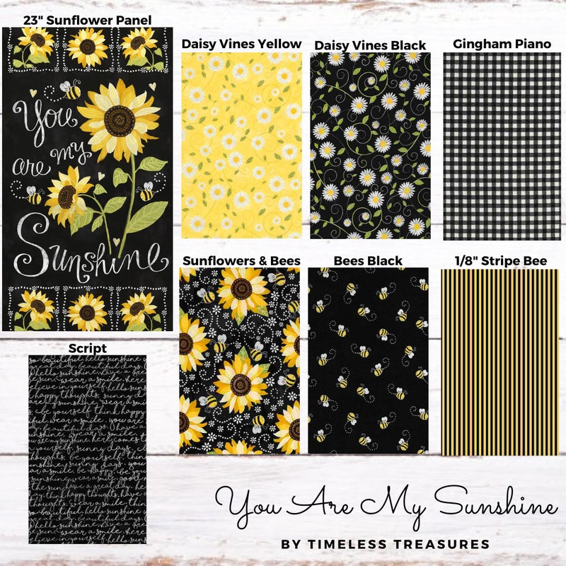 You Are My Sunshine Fabric - Etsy