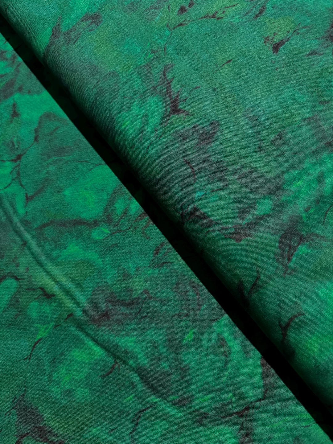 Jinny Beyer Palette - Thunder Spruce Fabric by Jinny Beyer - Cotton ...