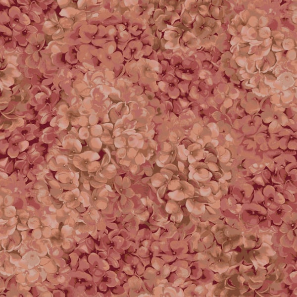 Hydrangea Fabric - Etsy