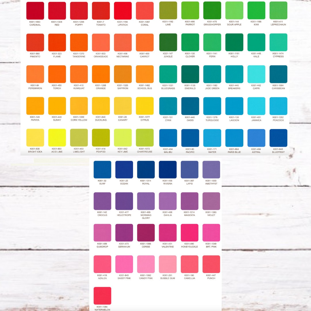 Kona Cotton Bright Colorstory Charm Pack - 85 Pieces, 5" X 5" Precut ...