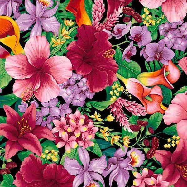 Tropical Fabric - Etsy
