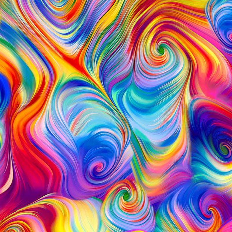 Colorful Fabric - Etsy