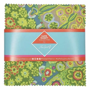 Kaffe Fassett Tidal Fabric Squares: 42 Precut 5" Cotton Pieces - Etsy