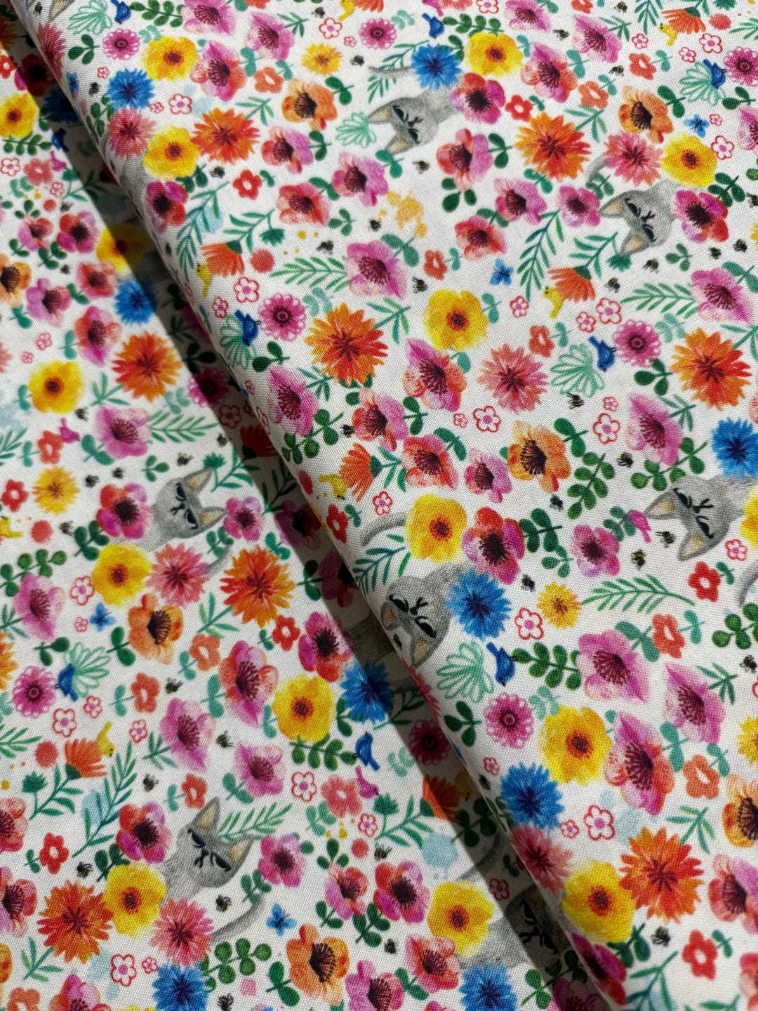 Catitude - Where's Kitty? - Digital Print - Cotton Fabric - Etsy