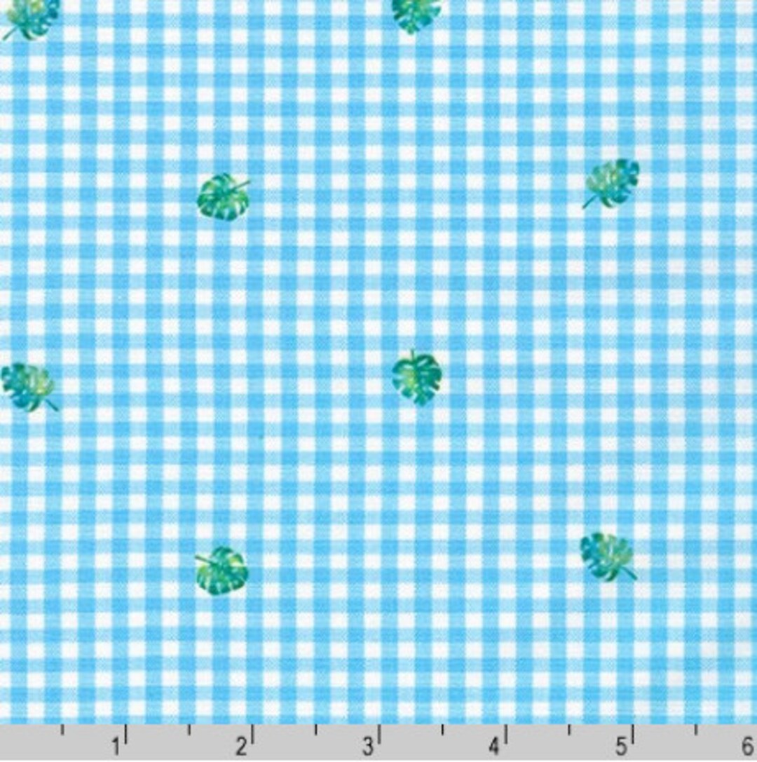 Carolina Shore Prints - Leaves Pond - Cotton Fabric - Etsy