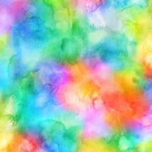 Painted Prism - Rainbow - Digital Print - Cotton Fabric - Etsy