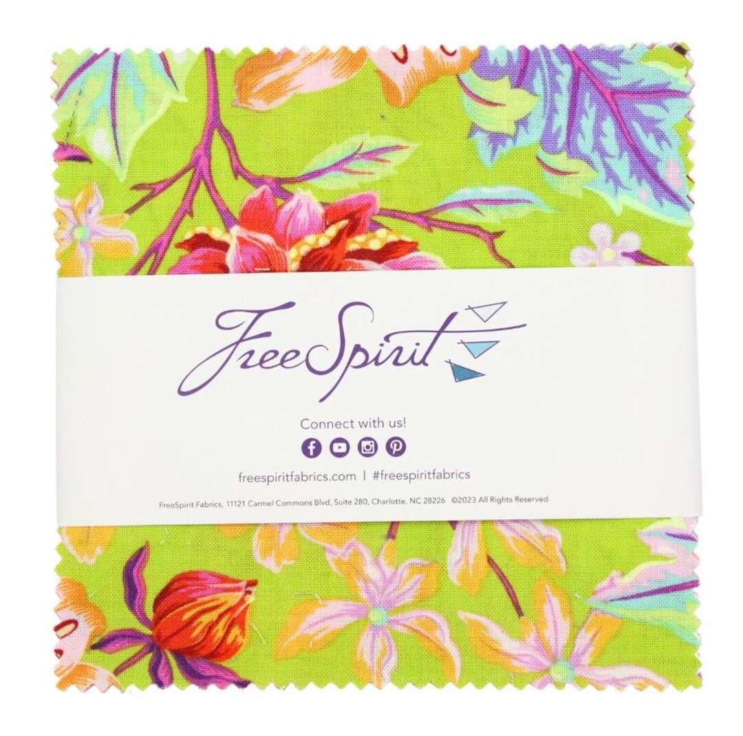Untamed Fabric Charm Pack by Tula Pink: 5" Cotton Squares - Etsy