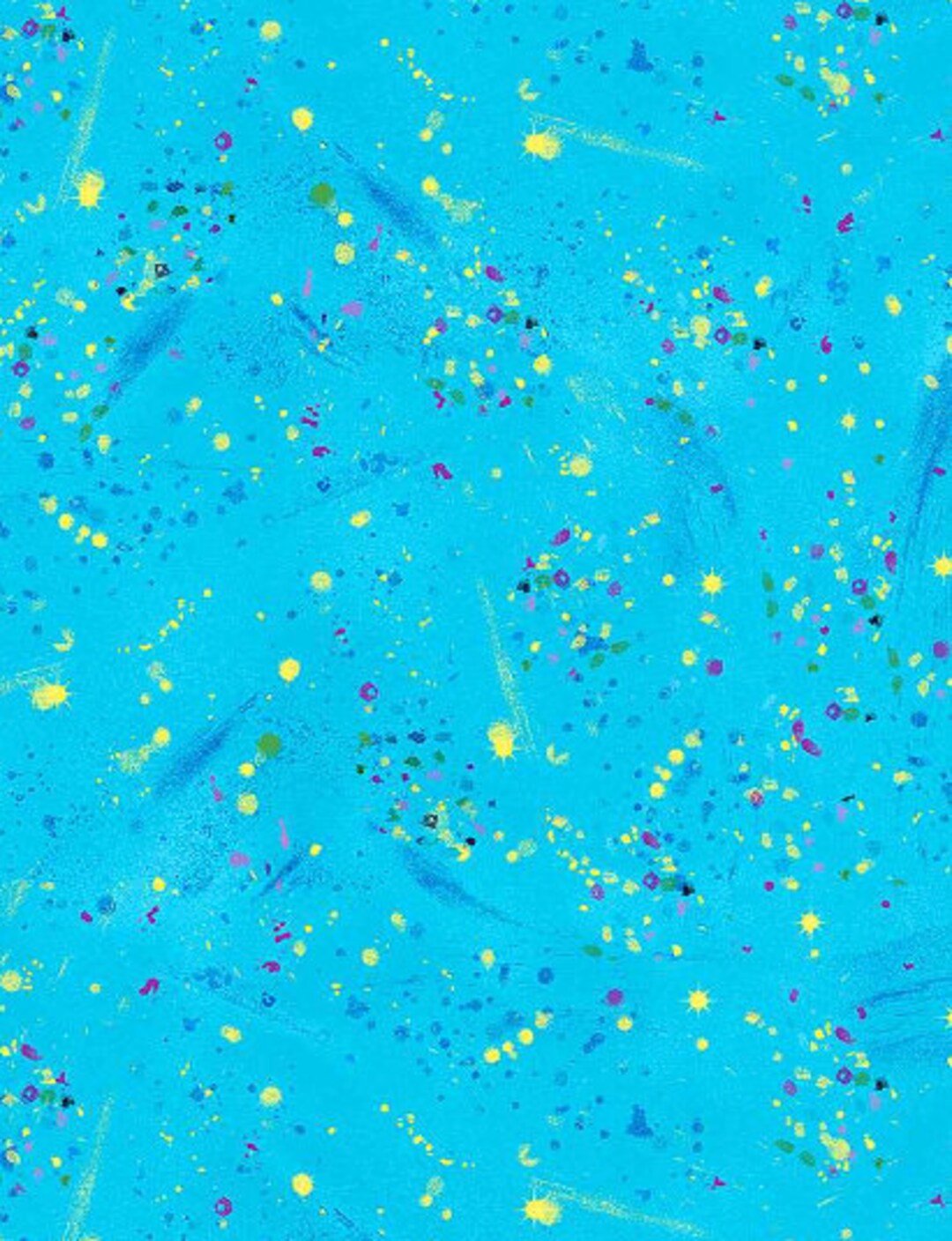 Timeless Treasures Utopia Small Metallic Paint Splatters - Etsy