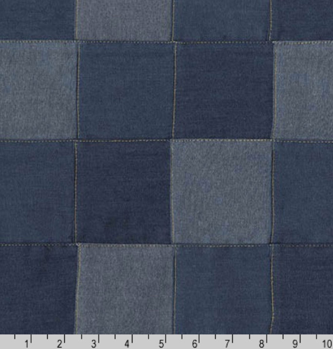 Robert Kaufman Denim Patchwork Denim Color Dobby Weave | Etsy