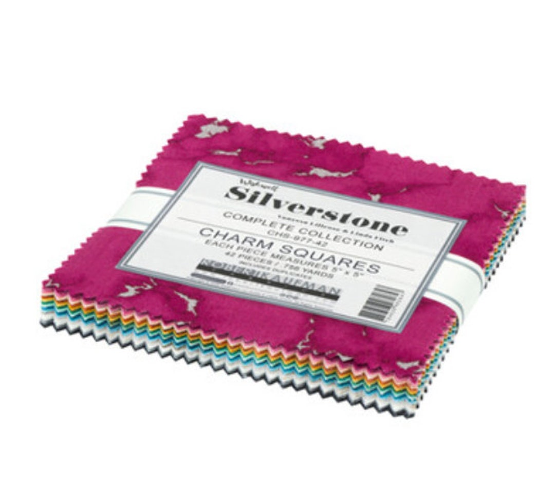 Silverstone Complete Collection Charm Pack by Wishwell - 42, 5" X 5 ...