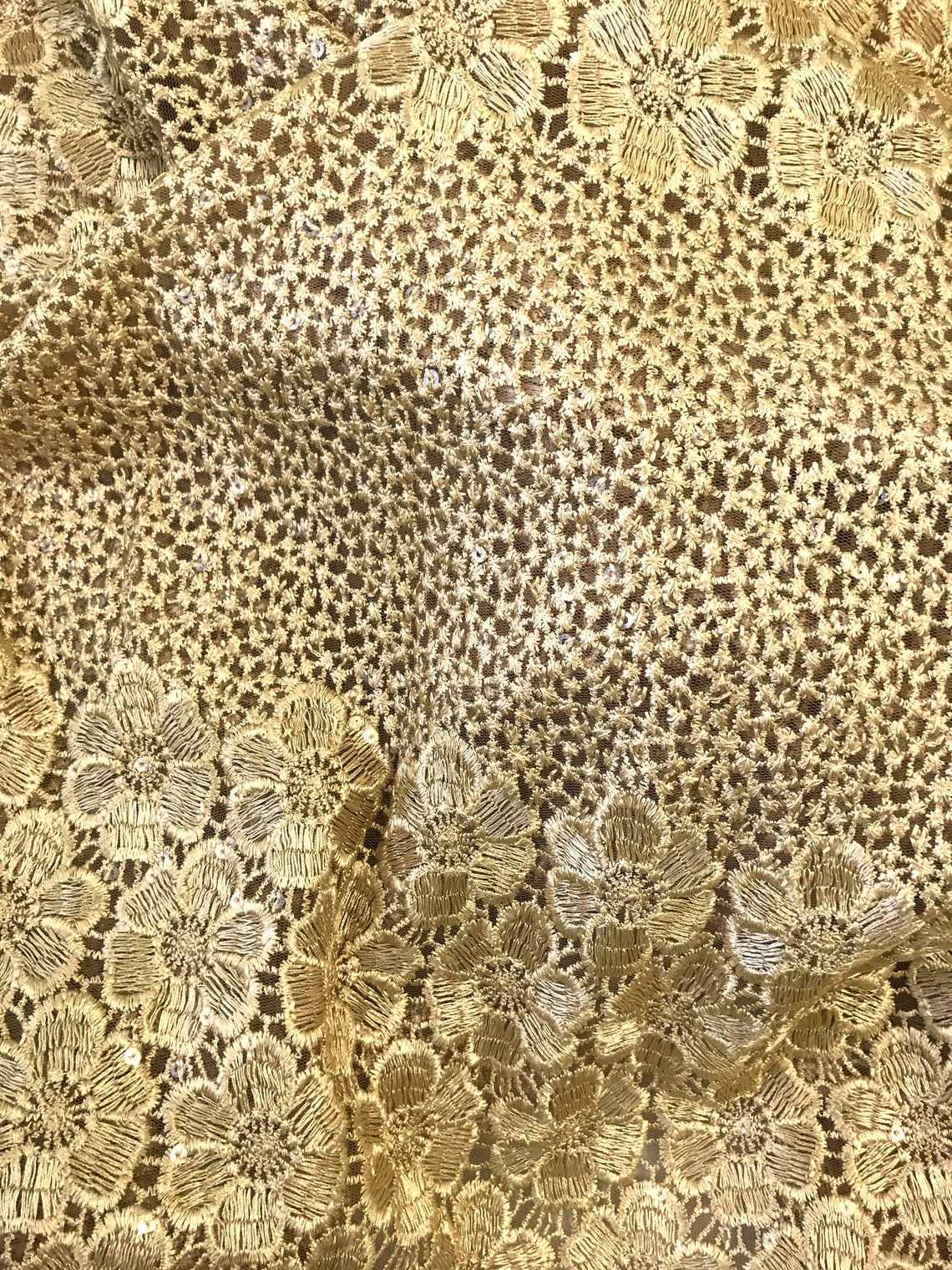 Embroidered Net Fabric Embellished With Sequins 48 - Etsy