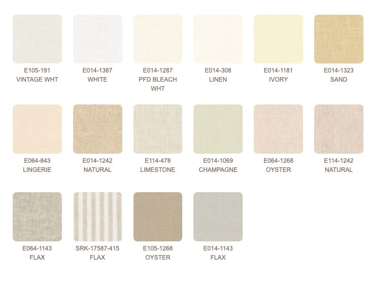 Essex Linen Fabric Squares: Not Quite White Colorstory, 10" Precuts - Etsy