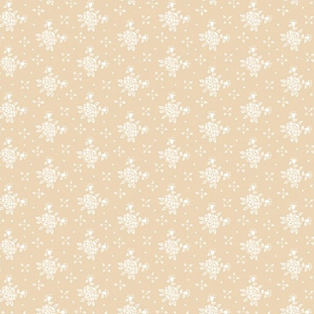 Heritage - Newbury Ecru Fabric by Dover Hill - Cotton Fabric - Etsy