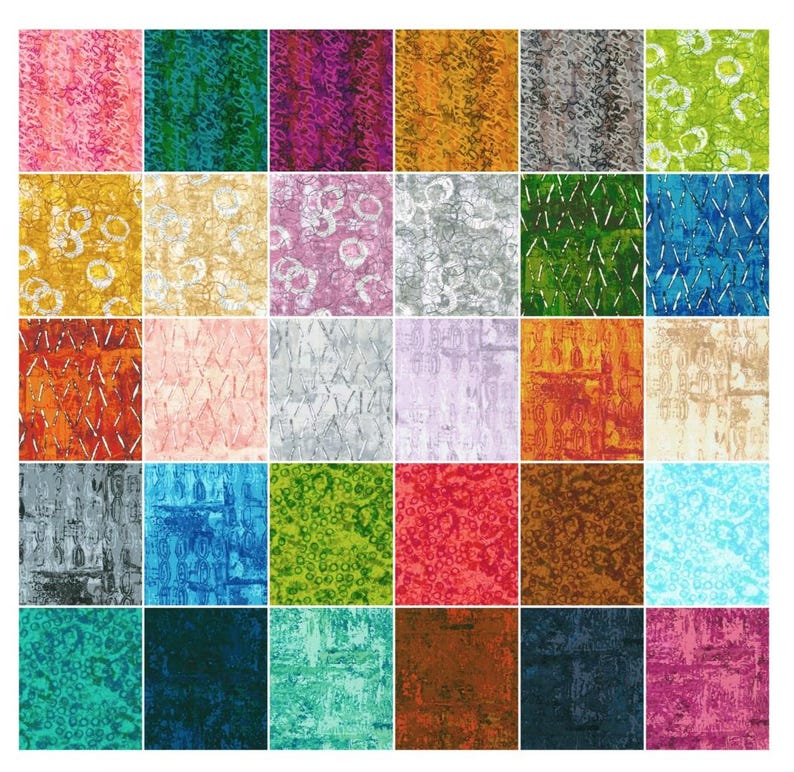 Wishwell - Storyboard Ten Squares/layer Cake by Leslie Tucker - 42, 10 ...