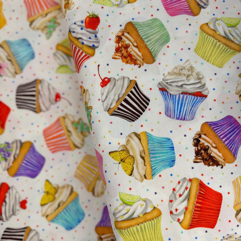 Cupcake Fabric - Etsy