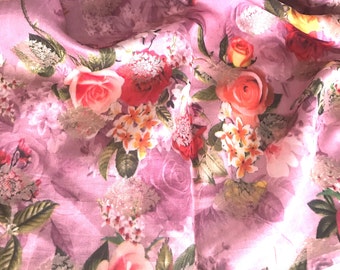 Jacquard Embossed Silk Fabric by the Yard - Etsy