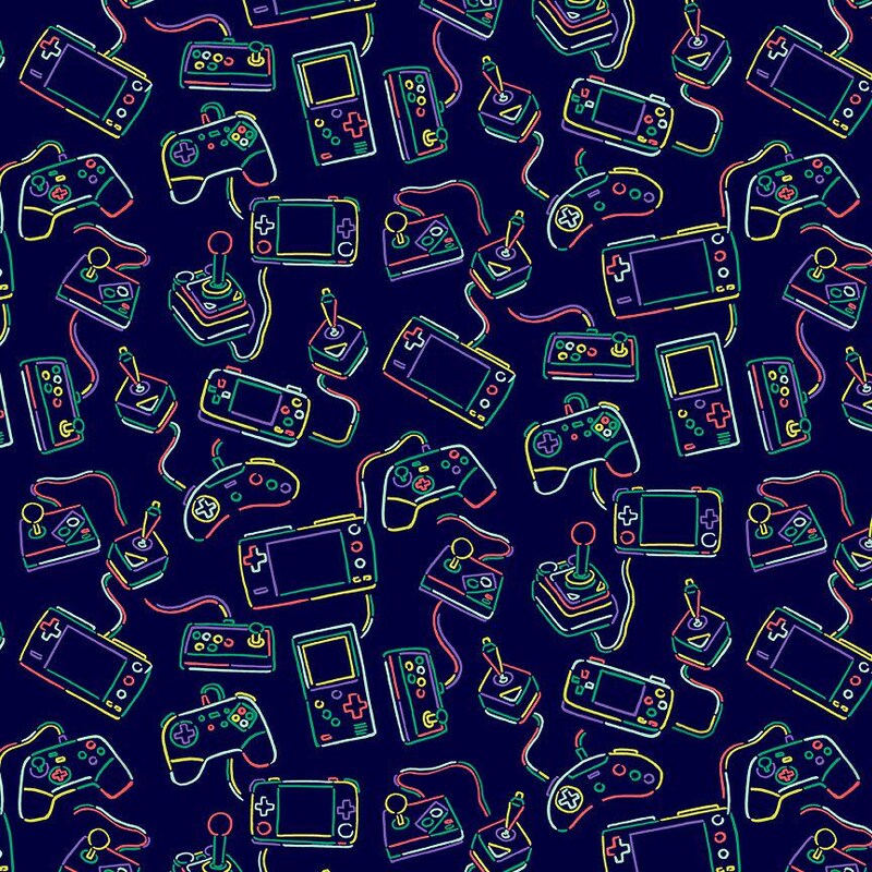 Video Game Fabric - Etsy