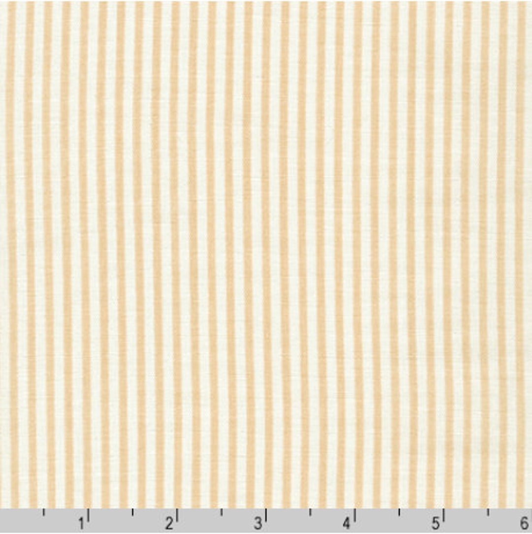 Sevenberry Tan Stripes Double Gauze Cotton Fabric - Etsy