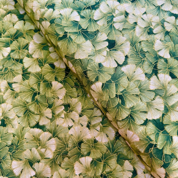 Ginkgo Fabric - Etsy