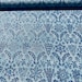 Holiday Flourish-snow Flower - Winter Foliage Sky Silver Fabric ...