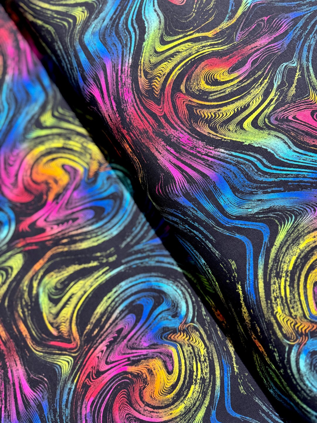 Prism - Bright Marble Texture Fabric by Chong-a Hwang - Cotton Fabric ...