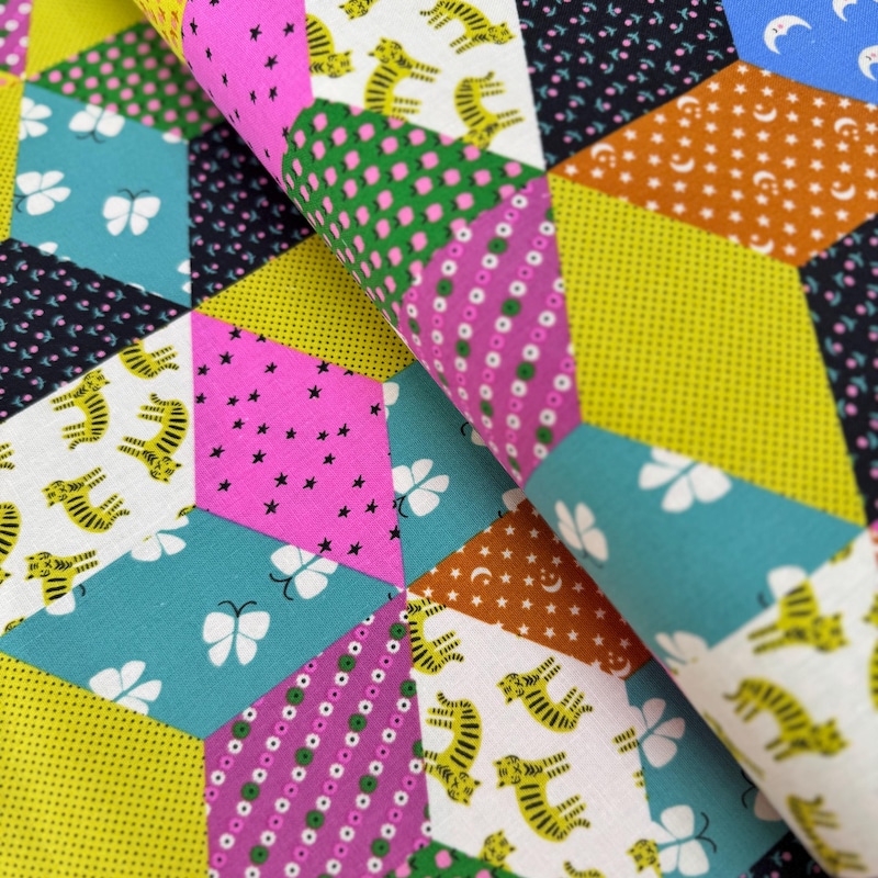 Ruby Star Fabric Lucky - Etsy