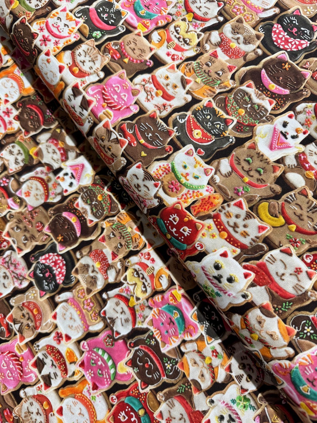 Sweet Tooth - Cat Cookies Fabric - Cotton Fabric - Etsy