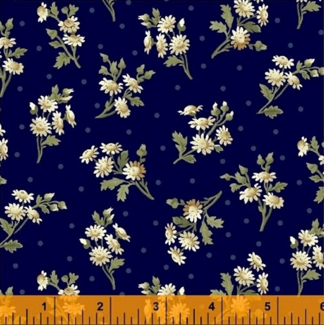 Evelyn Floral Bouquets Fabric by Whistler Studios Cotton Fabric - Etsy