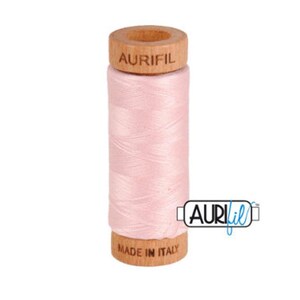 Aurifil - 80wt Cotton Threads - Small Spool - 300 Yards of Thread ...