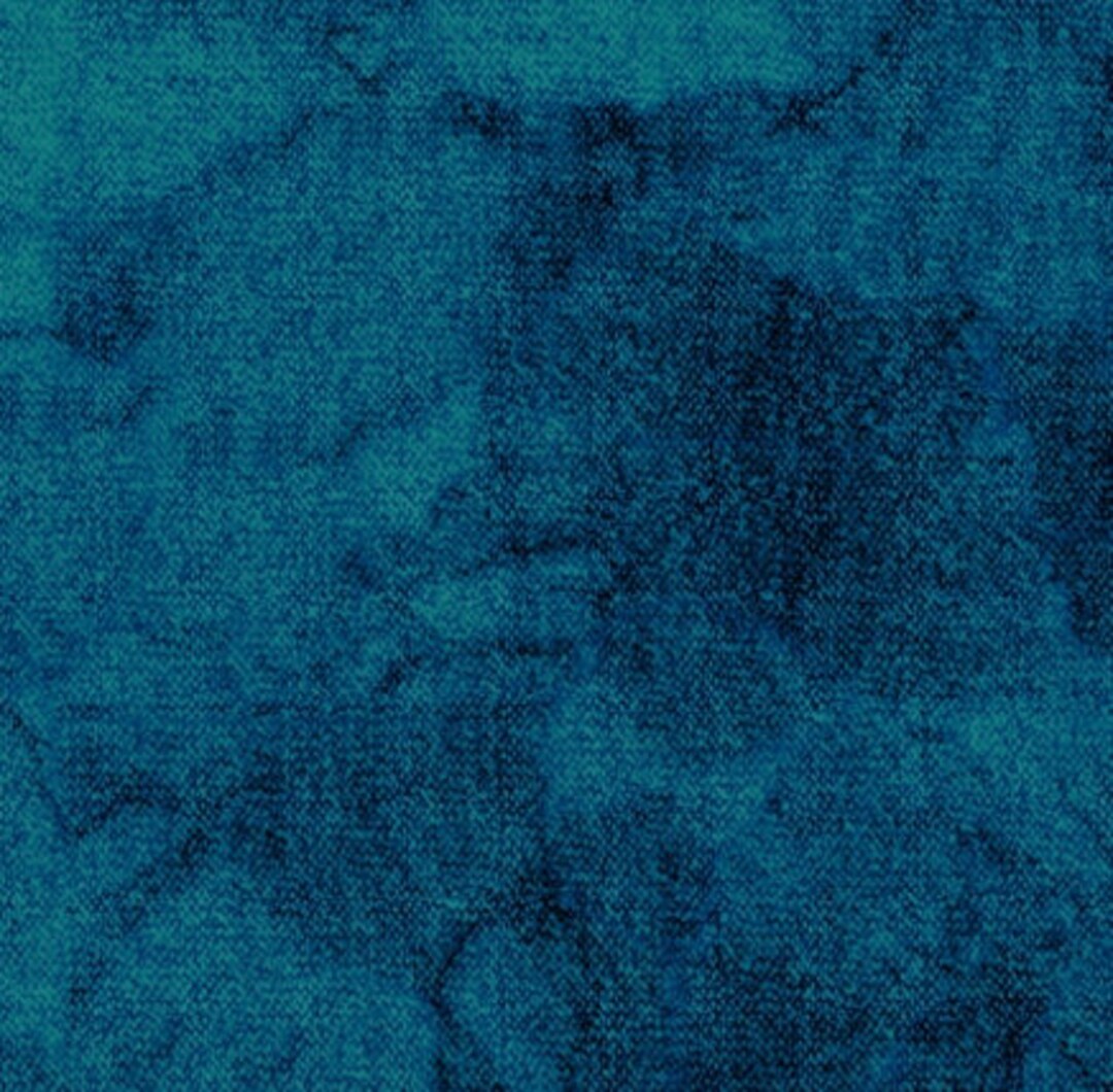 Midnight Garden Texture Teal Fabric by Jinny Beyer Cotton Fabric - Etsy