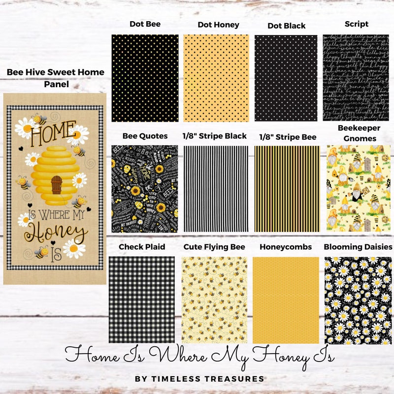 Honey Bee Fabric - Etsy