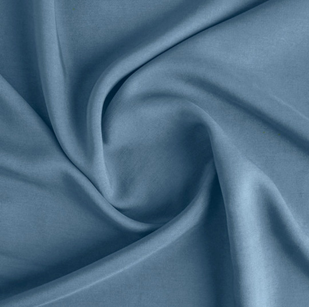 Dusty Blue Rayon Fabric: Lightweight 42" Wide - Island Batik - Etsy