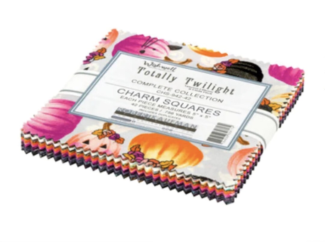 Totally Twilight Fabric Charm Pack: 42 Precut 5" Squares - Etsy