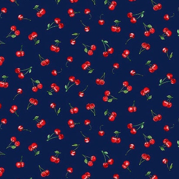 Cherry Fabric - Etsy