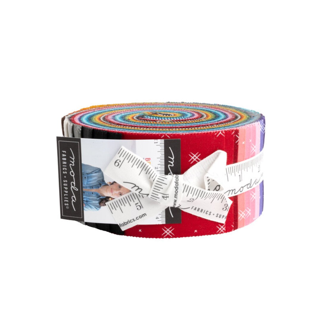 Beyond Bella New Jelly Roll by Bound Co. - 40, 2.5" X 42" Precut Fabric Strips - Etsy