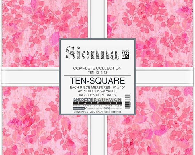 Sienna Ten Squares/layer Cake - 42, 10" X 10" Precut Squares - Etsy