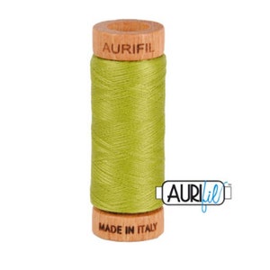 Aurifil - 80wt Cotton Thread - Small Spool - 300 Yards of Thread -*each ...