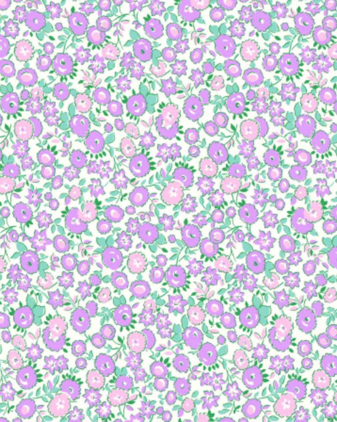 Everything but the Kitchen Sink XIV - Tea Party - Lavender - Cotton ...