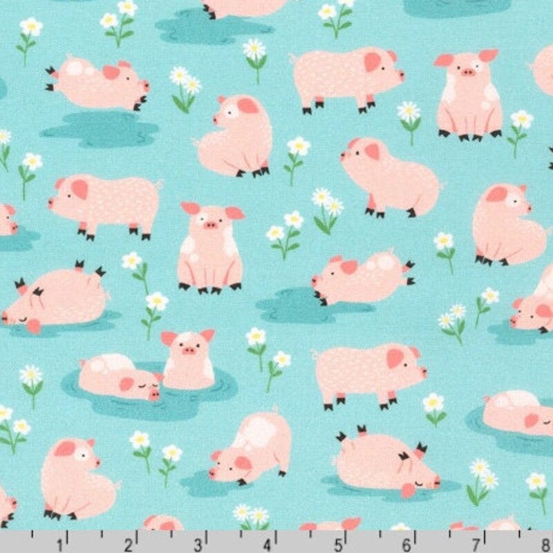 Pig Fabric - Etsy